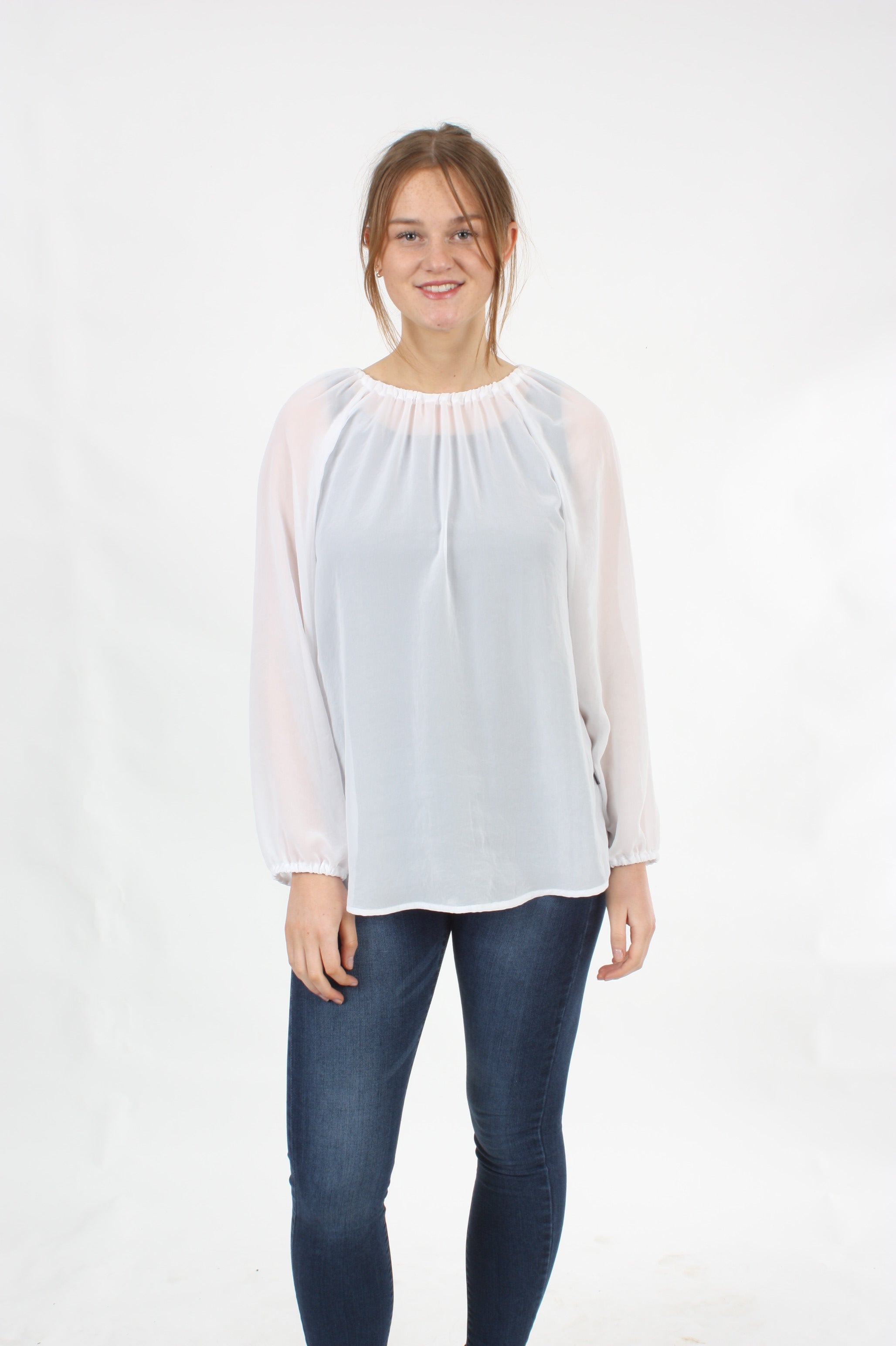 Eva Top - White - Pre-Order – Wadzee Design